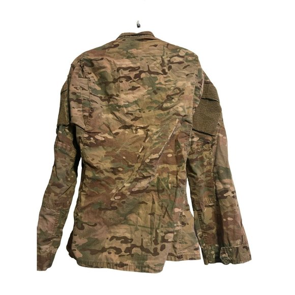 USGI | Jackets & Coats | Multicam Medium Long Shirt Coat Combat Fracu Original Ocp Army Jacket 2 ...